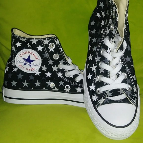 Converse | Shoes | Nwt Converse Chuck Taylor Allover Star Pattern ...